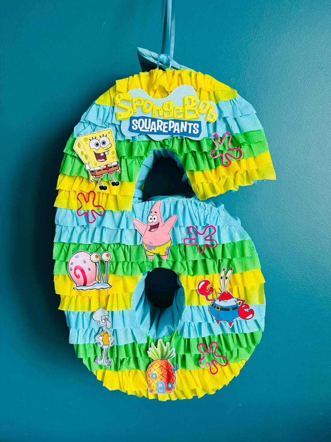 Spongebob Pinata - Etsy