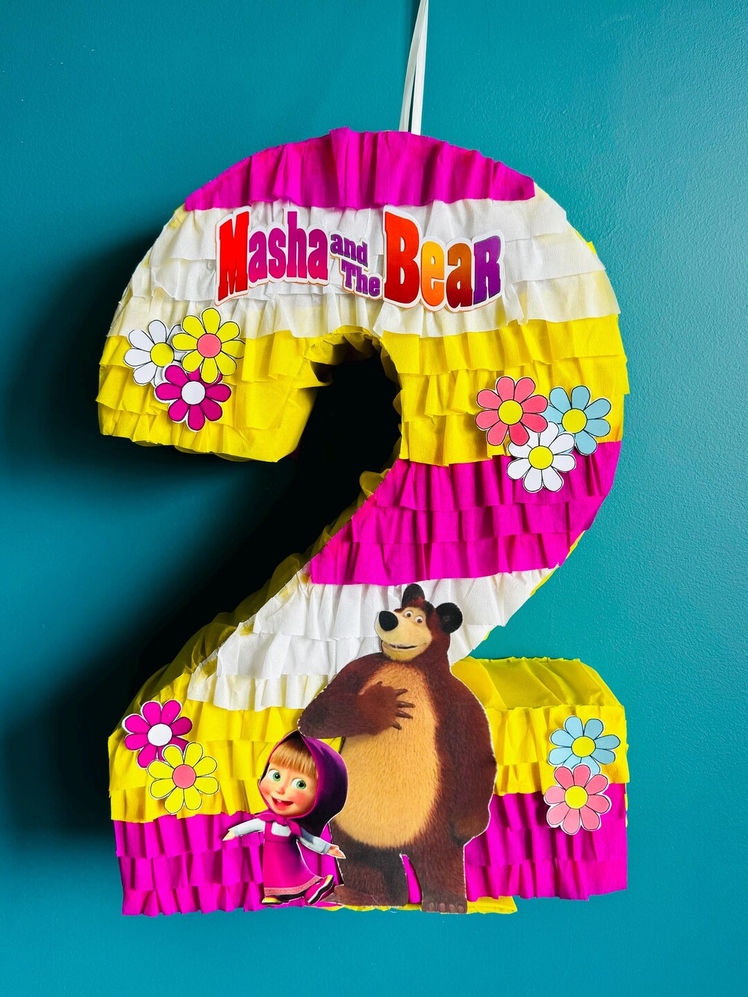 Masha and the Bear Pinata - Etsy