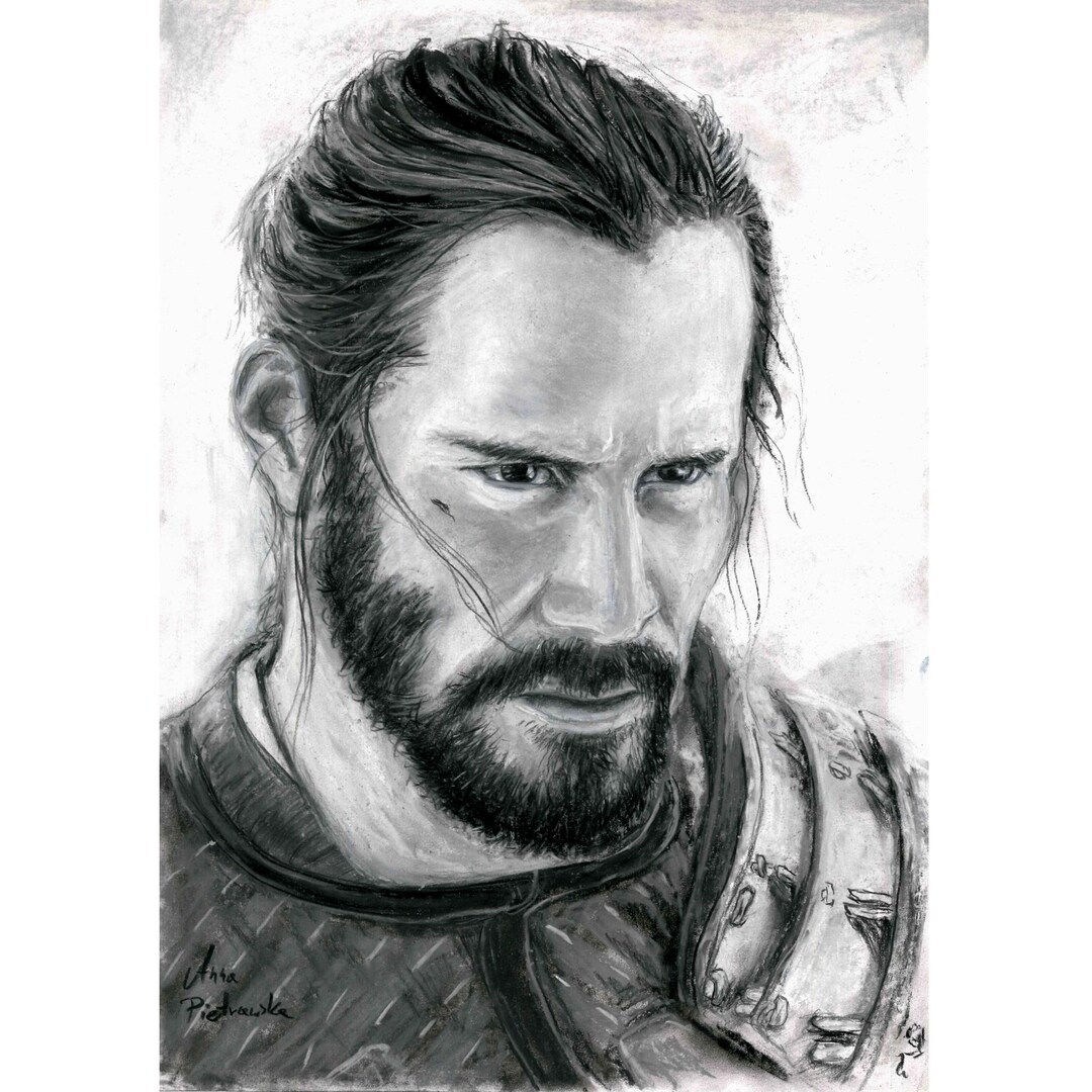Keanu Reeves as Kai – 47 Ronin Art Poster, Soft Pastel Drawing - Etsy