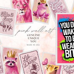 You Didn't Wake up to Be Weak Art Poster or Canvas Wall Art for Modern ...