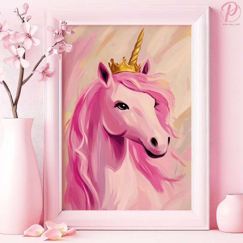 Unicorn Poster - Etsy