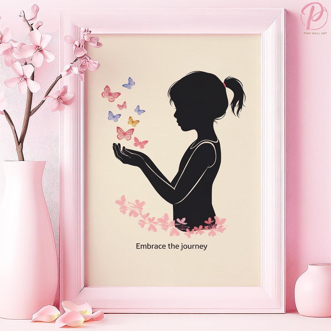 Embrace the Journey Art Poster or Canvas Wall Art for Modern Living ...