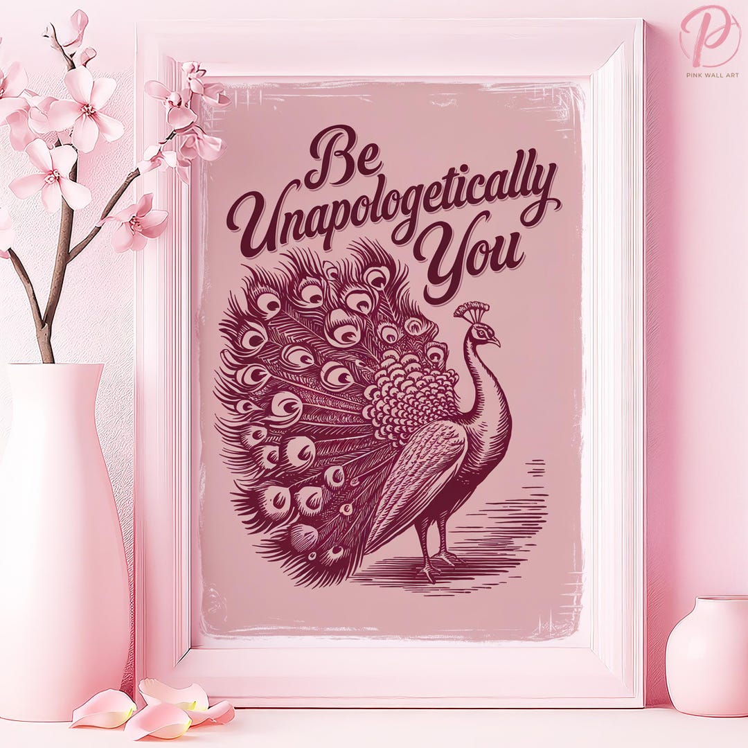 Be Unapologetically You Art Poster or Canvas Wall Art for Bohemian ...