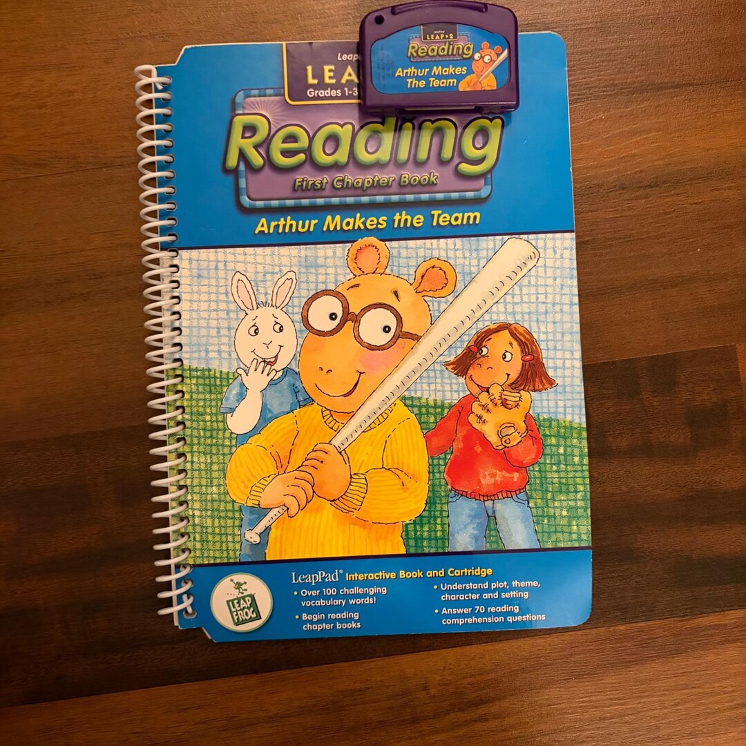 Leapfrog Leap 2 Reading Arthur Makes the Team Interactive Book and ...