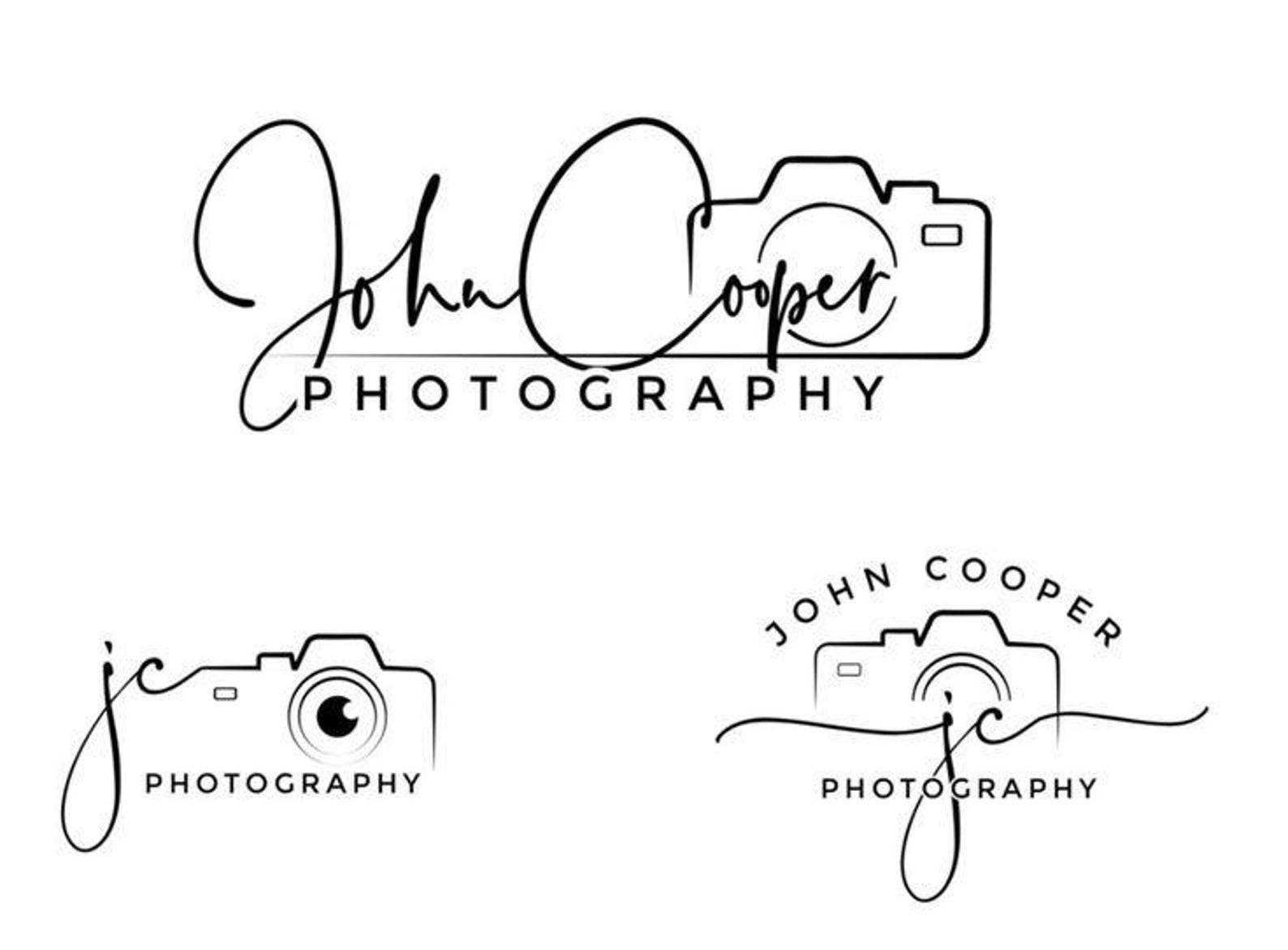 Custom Photography Logo Design, Photography Logo, Photography Logo ...