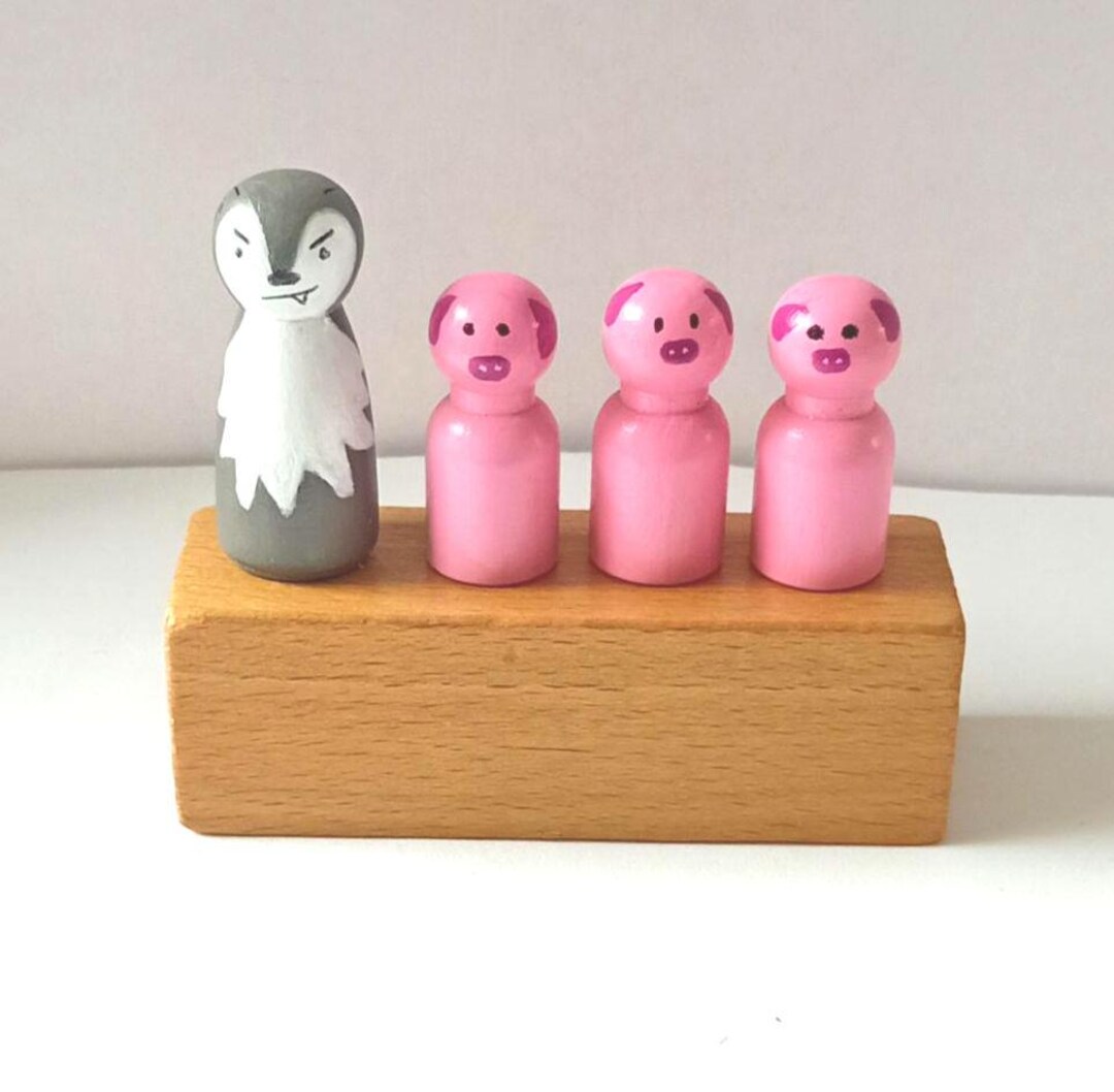 Fairy Tale Theme - the Three Little Pigs and the Big Bad Wolf (sensory ...