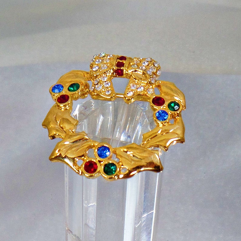 Christmas Brooch. Vintage Brooch. Merksamer Pin. Christmas - Etsy