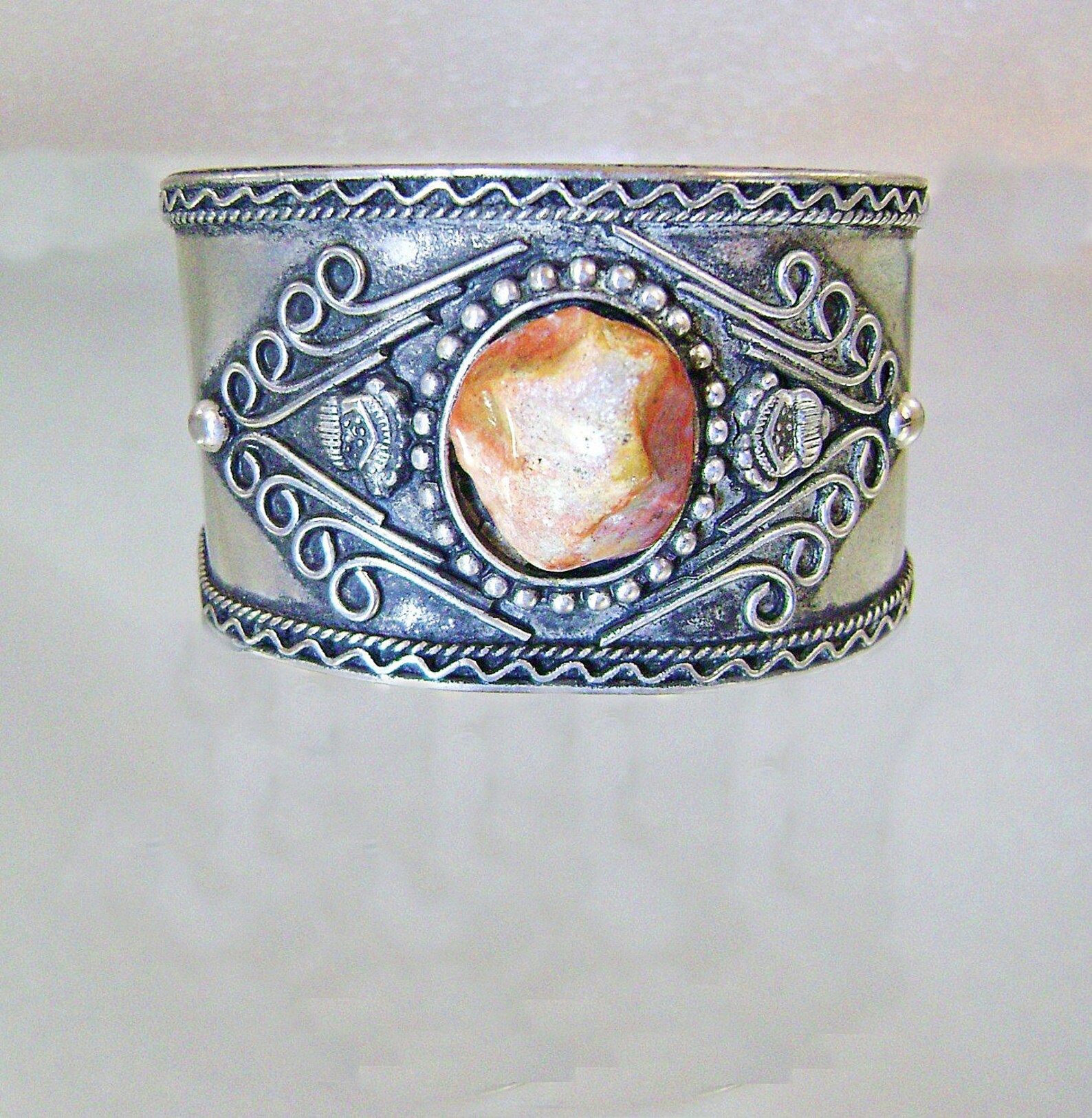 Silver Cuff. Silver Bracelet. Native American Bracelet. - Etsy