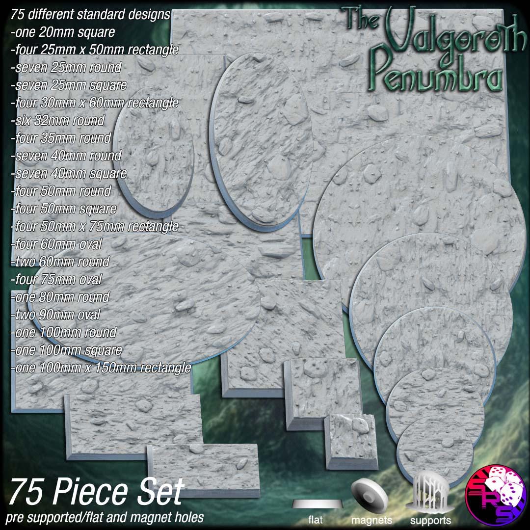 Cave Wargaming Bases the Valgoroth Penumbra - Etsy