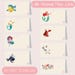 Ariel Birthday Place Cards, Little Mermaid Food Labels (PDF Download ...
