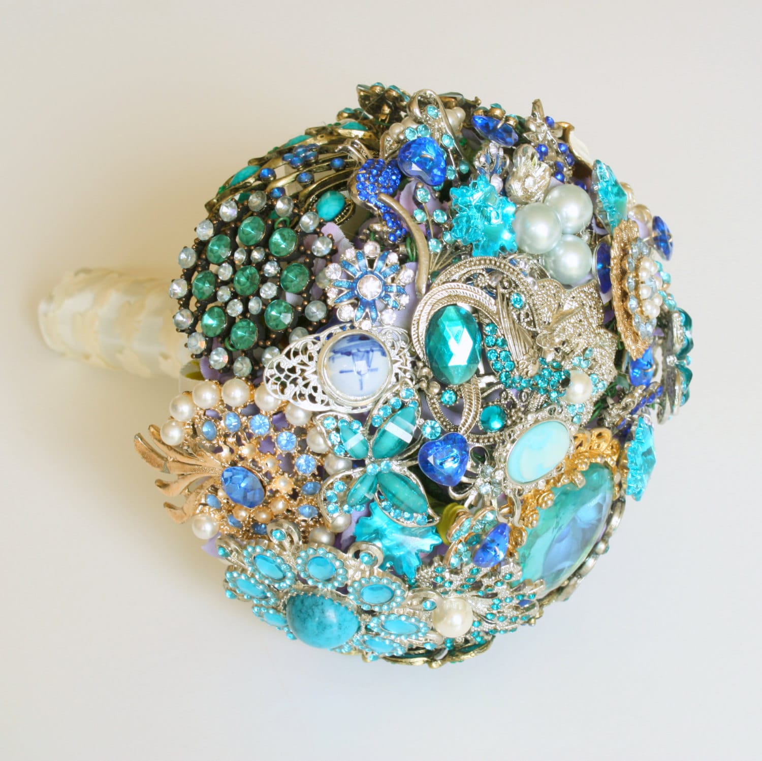 Bridal All Brooch Wedding Bouquet Deposit DEPOSIT Vintage - Etsy