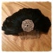 Parisian Style Art Deco Inspired Ivory Feather Comb. Bridal Comb - Etsy