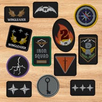 Licensed QUEST SQUAD Embroidered Patches | Rebecca Yarros RY Fourth ...