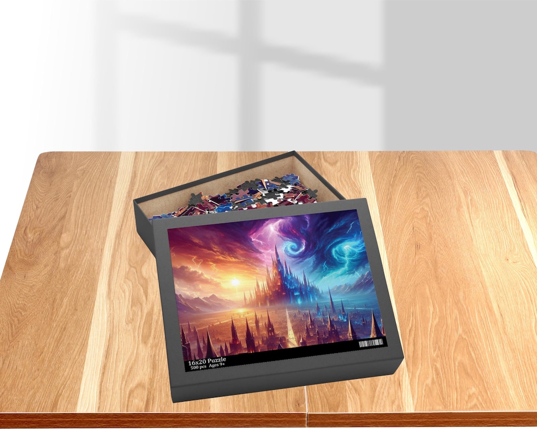 Stormlight Archive Highstorm Vs Everstorm Puzzle, Cosmere Art Merch ...