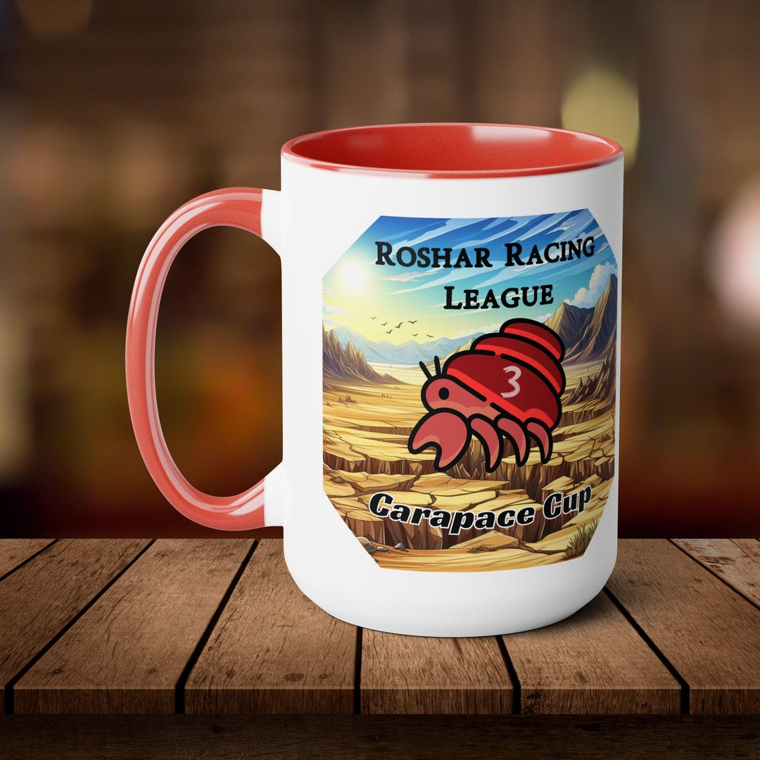 Stormlight Archive, Roshar Racing Mug, Brandon Sanderson, Cosmere Merch ...