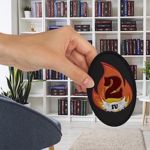 Fourth Wing Embroidered Patch, Flight Jacket Cosplay Patches, Dragon ...