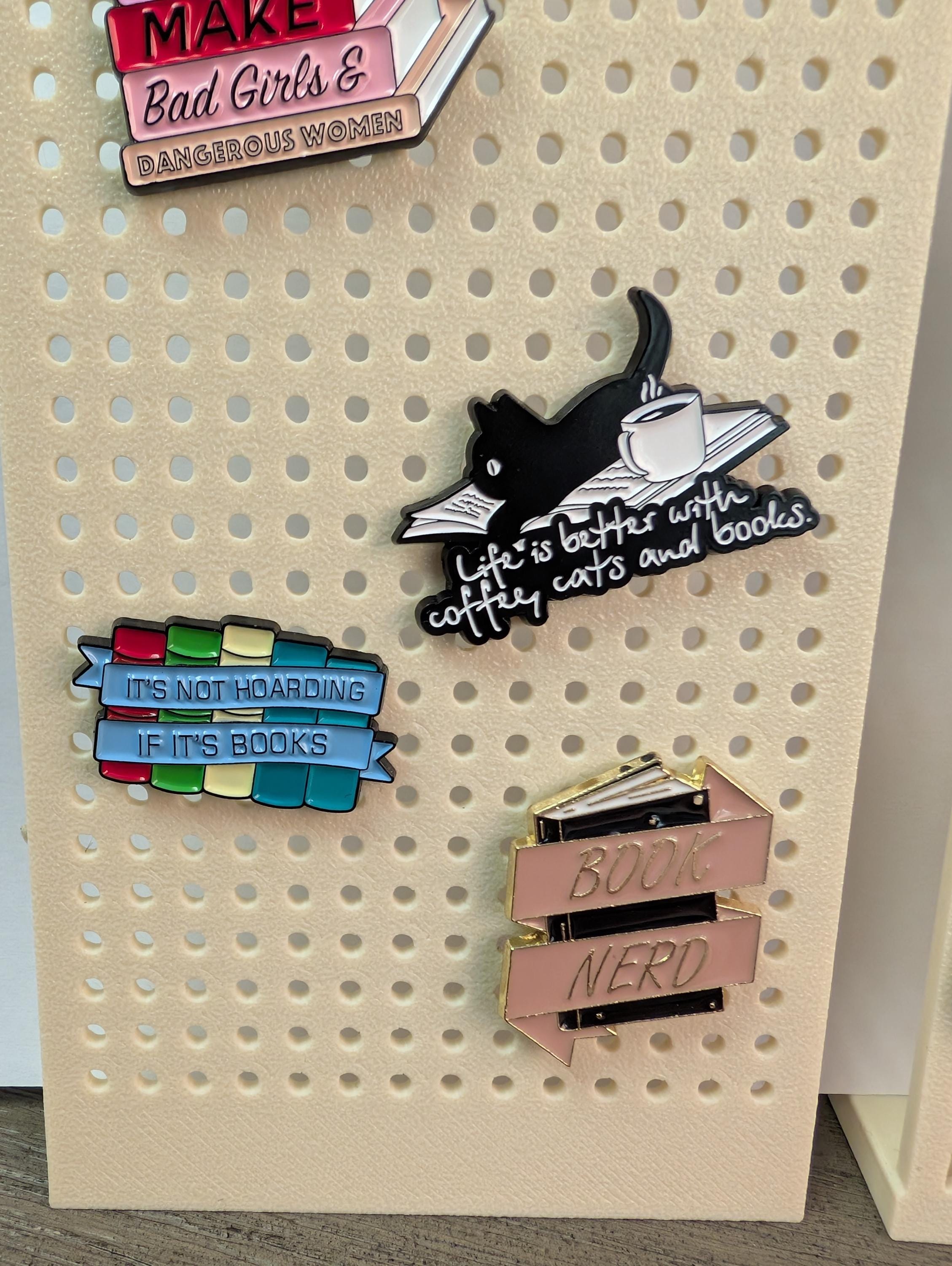 Bookish Enamel Pins: Reader & Book Lover Gifts - Etsy