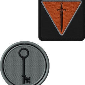 Fourth Wing Embroidered Patch, Flight Jacket Cosplay Patches, Dragon ...