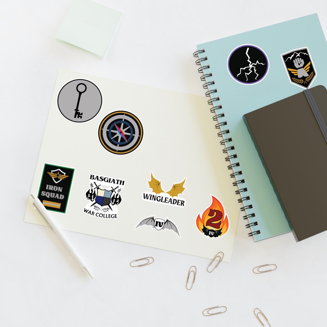 Fourth Wing Sticker, Fourth Wing Patch, Fourth Wing Merch, Wingleader ...