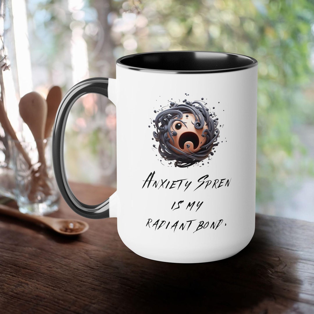 Stormlight Archive, Cosmere Merch, Stormlight Archive Mug, Anxiety ...