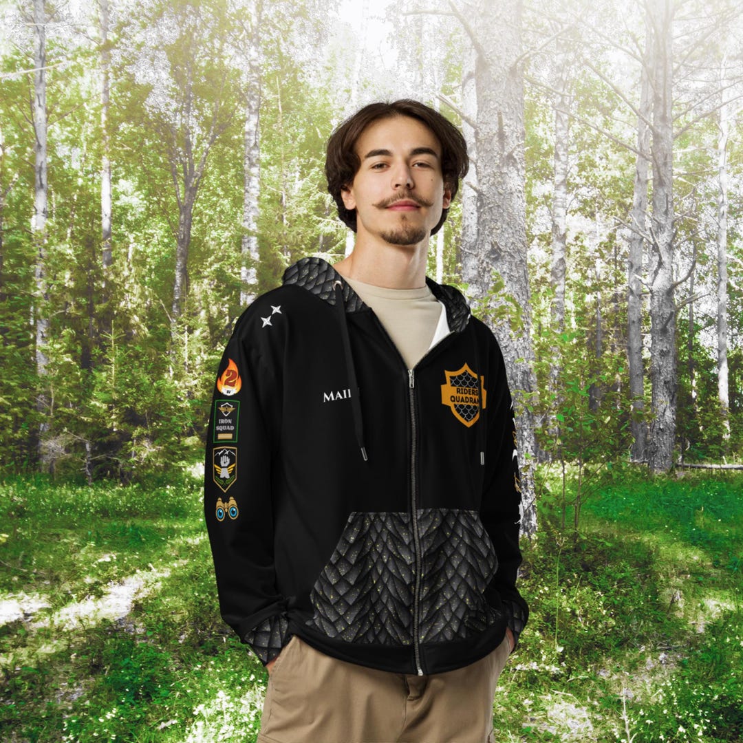 Fourth Wing Liam Mairi Flight Jacket Hoodie, Bookish Cosplay Sweater ...