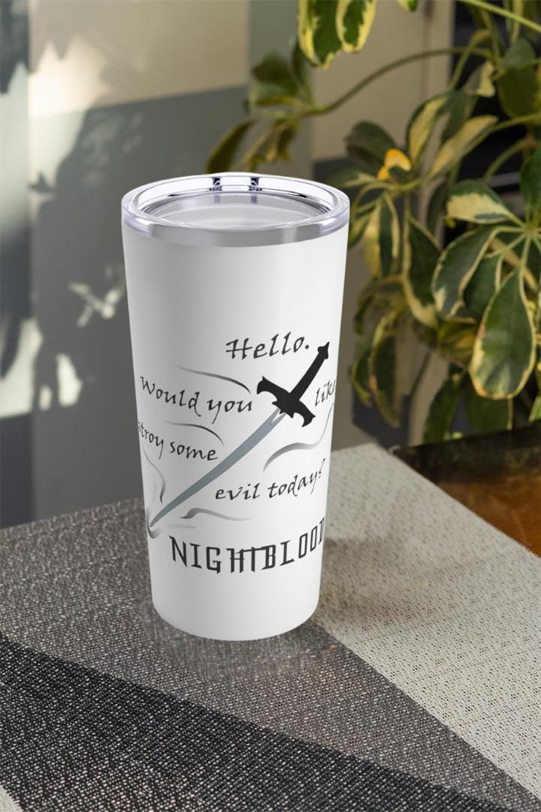 Stormlight Archive Merch, Nightblood Tumbler, Stormlight Archive Gifts ...