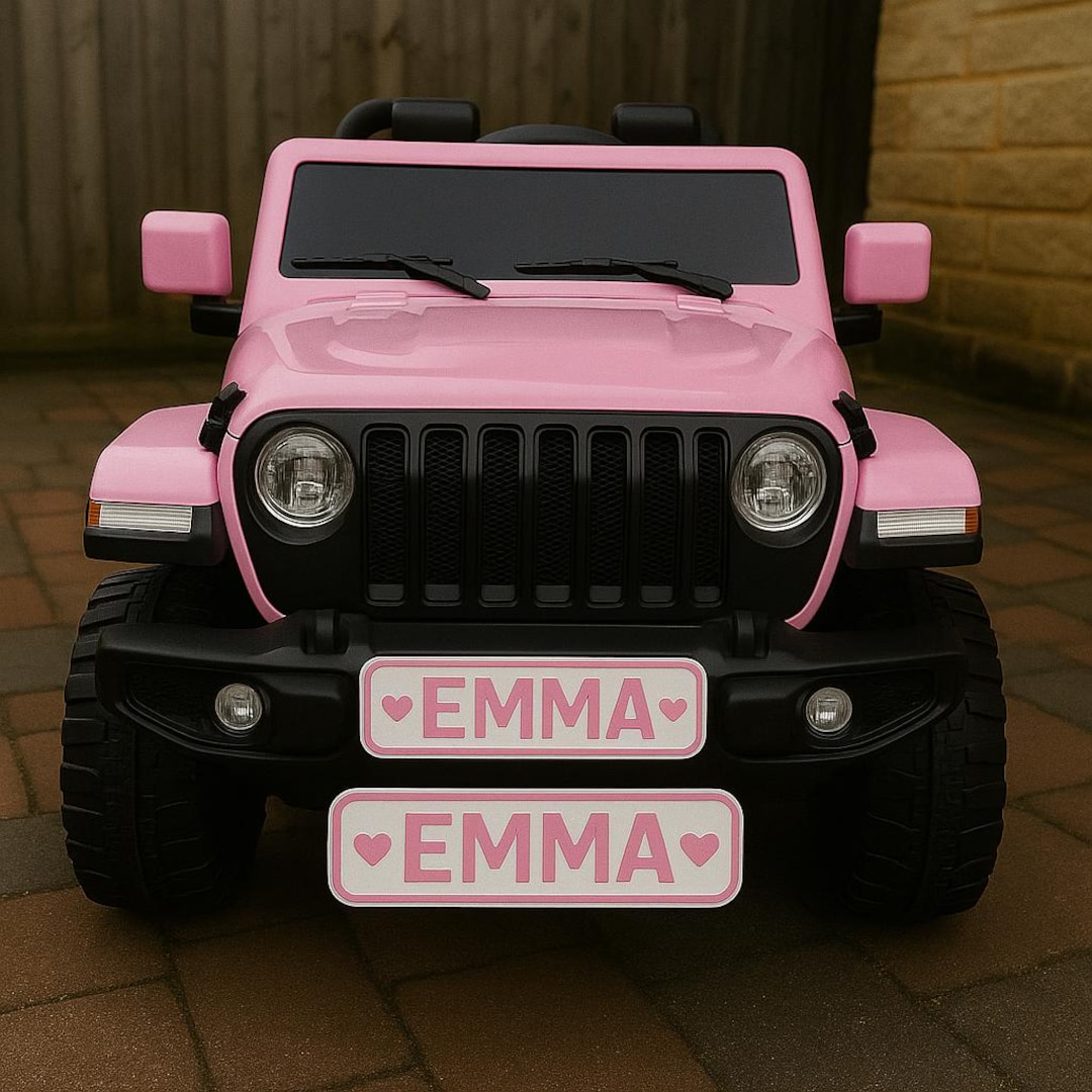 Personalized License Plates - 3D Printing - Toy Car - Kids - Children ...