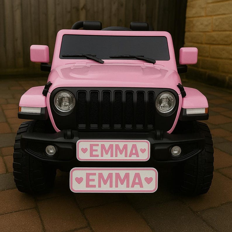 Personalized License Plates - 3D Printing - Toy Car - Kids - Children ...