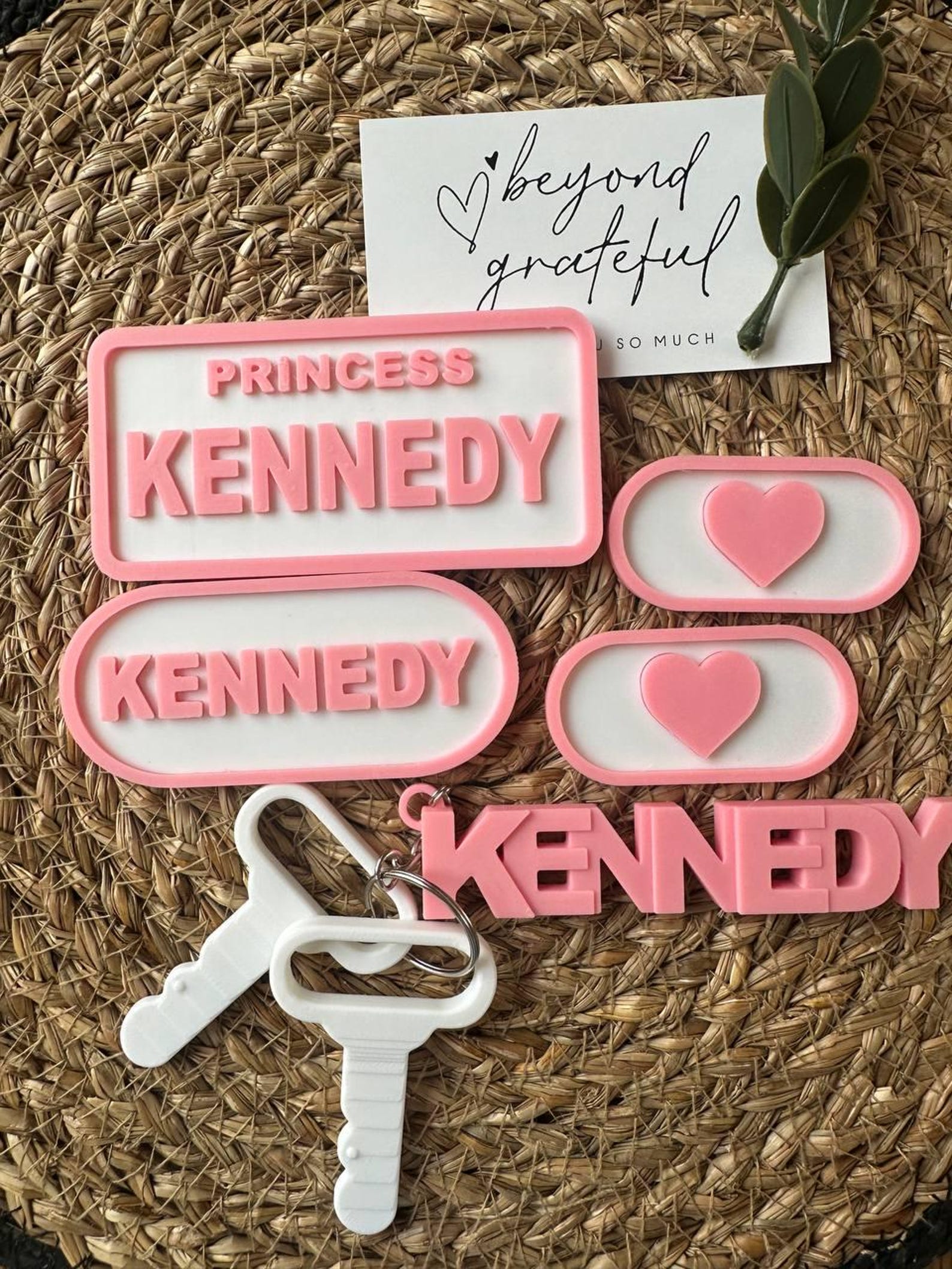 Adorable Custom License Plates for Little Tikes Toy Cars - Personalized ...