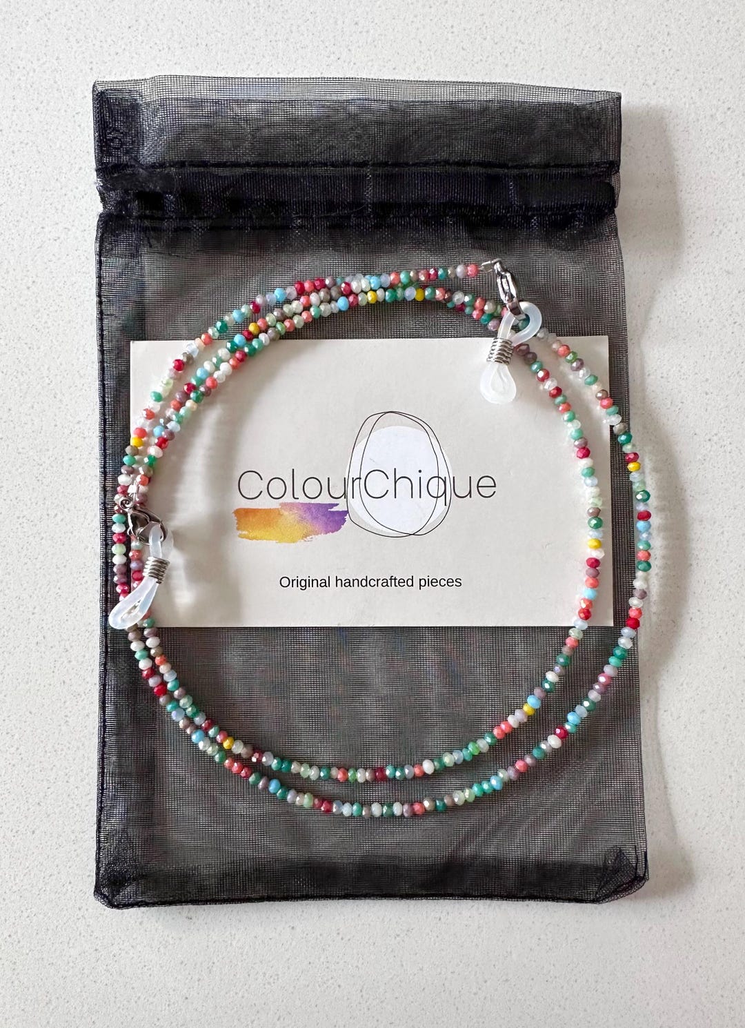 Glasses Chain. Sunglasses Chain. Reading Glasses Chain. Brightly ...