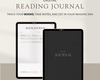 Android Reading Journal | Digital Reading Planner for Tablets ...
