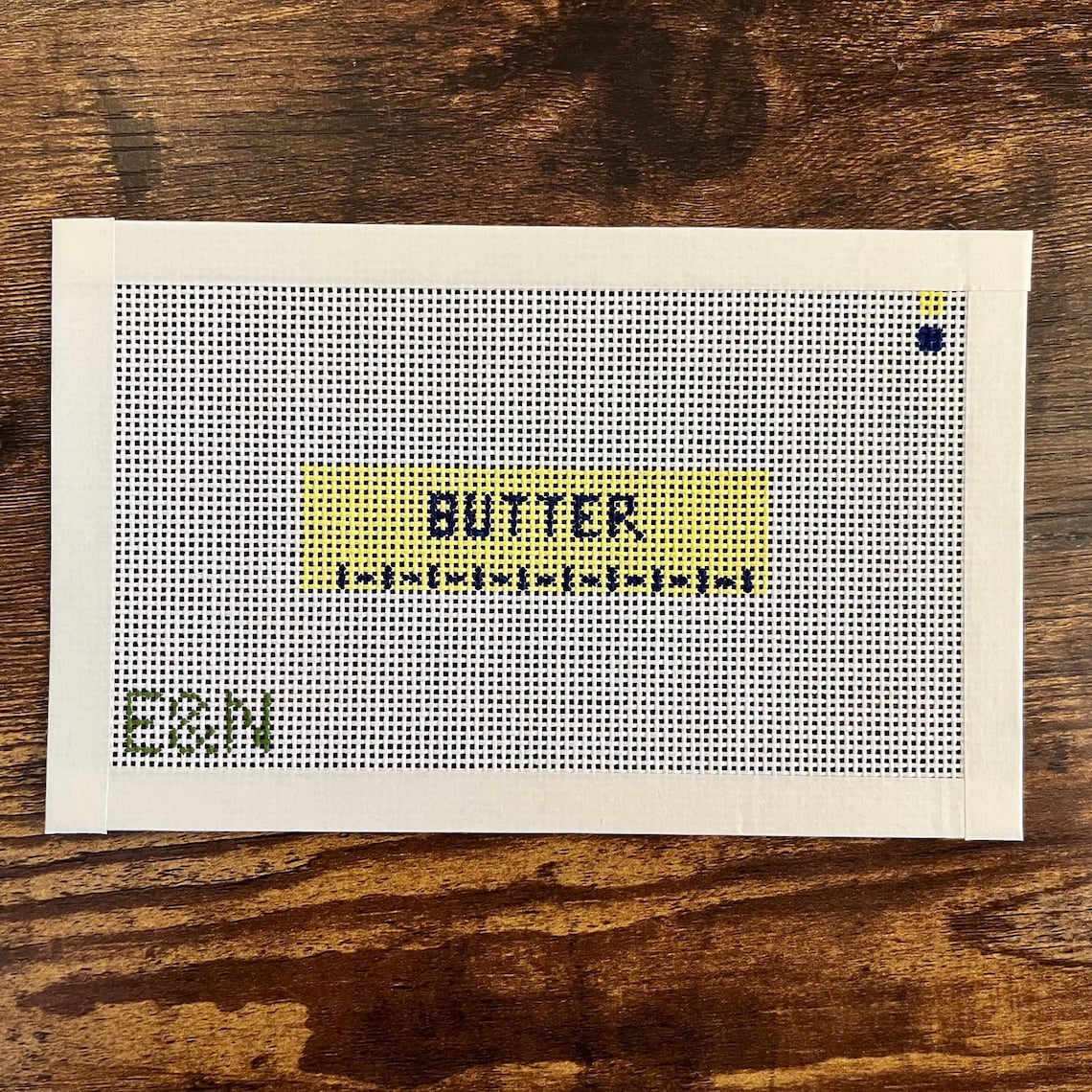 Butter - Hand Painted Needlepoint Canvas - Etsy
