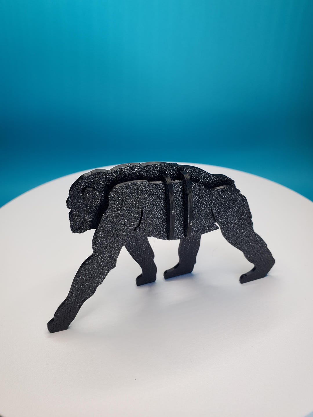3D Printed Ape Card Puzzle - Etsy