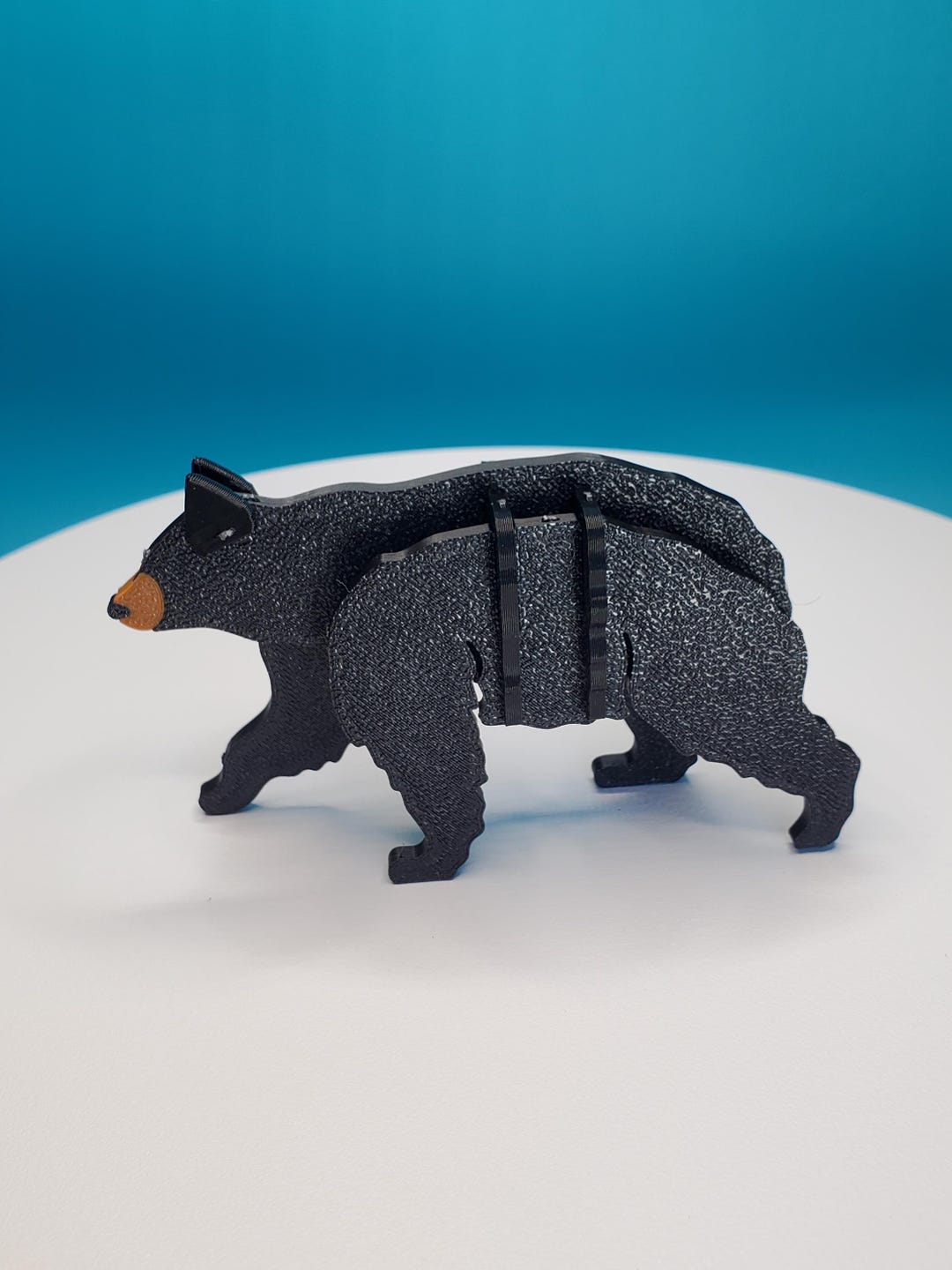 3D American Black Bear Card Puzzle Walking - Etsy
