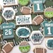 Philadelphia Eagles Royal Icing Sugar Cookies - Etsy