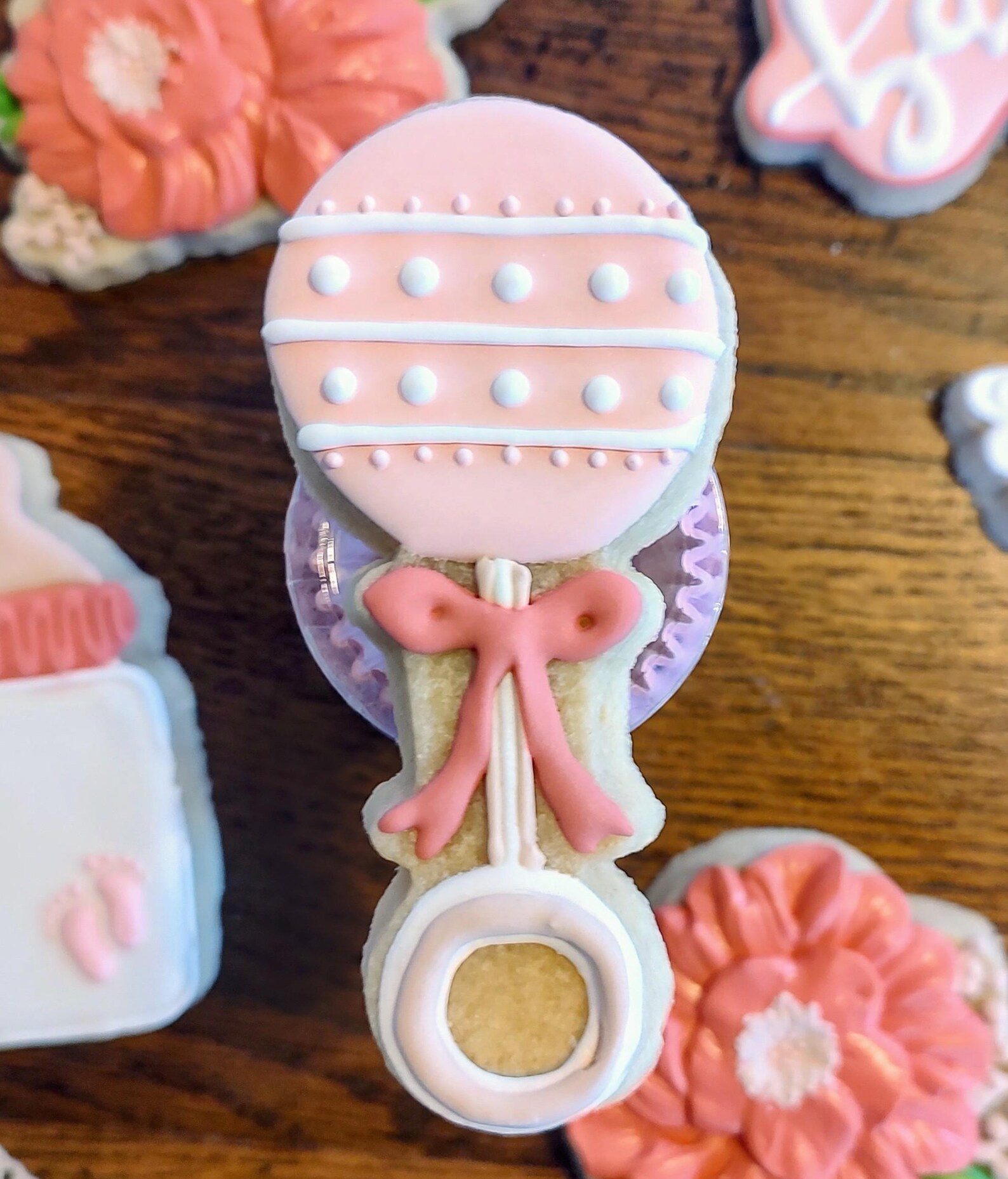 Baby Shower Royal Icing Decorated Sugar Cookies - Etsy