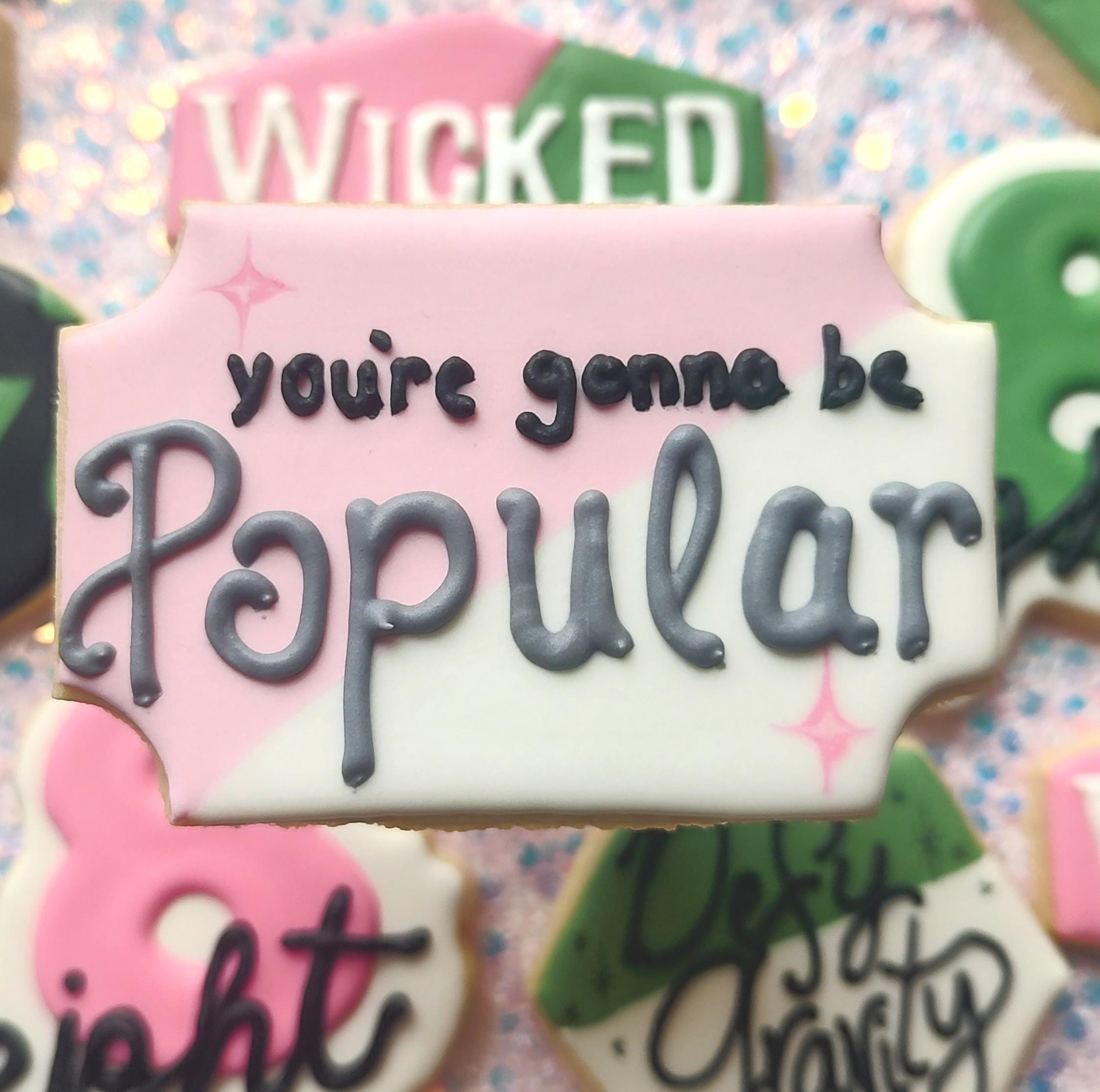 Wicked Royal Icing Decorated Sugar Cookies - Etsy