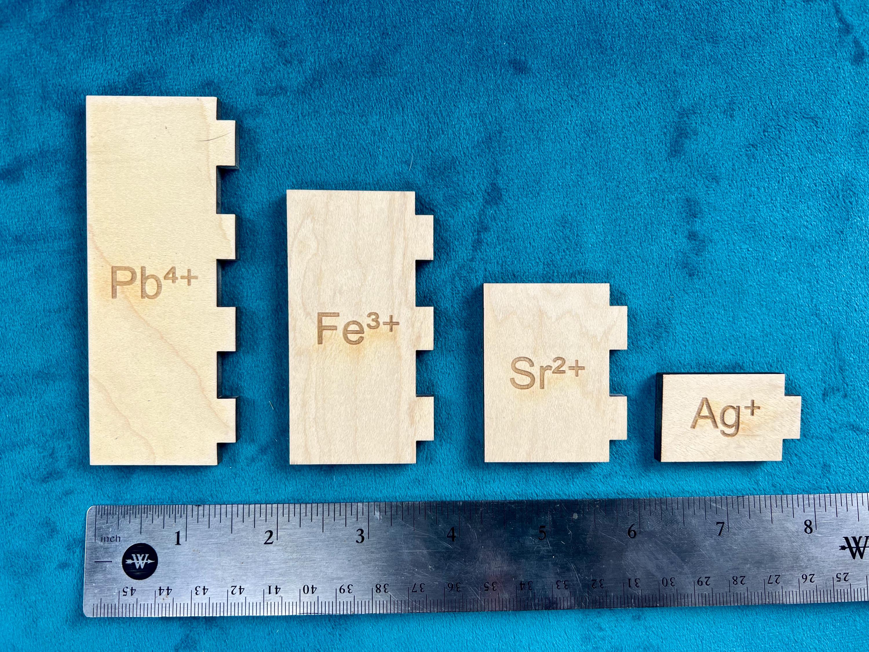 Ionic Bonding Tiles – Chemistry Manipulative - Etsy