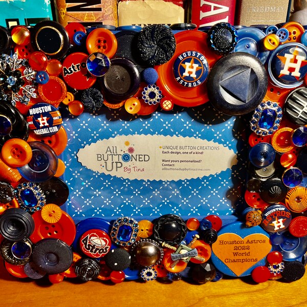 Astros Photo Frame - Etsy