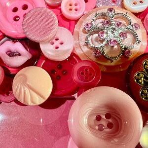 BARBIE Button Frame in Pink Teen Girl Gift Birthday Gift Girls Bedroom ...