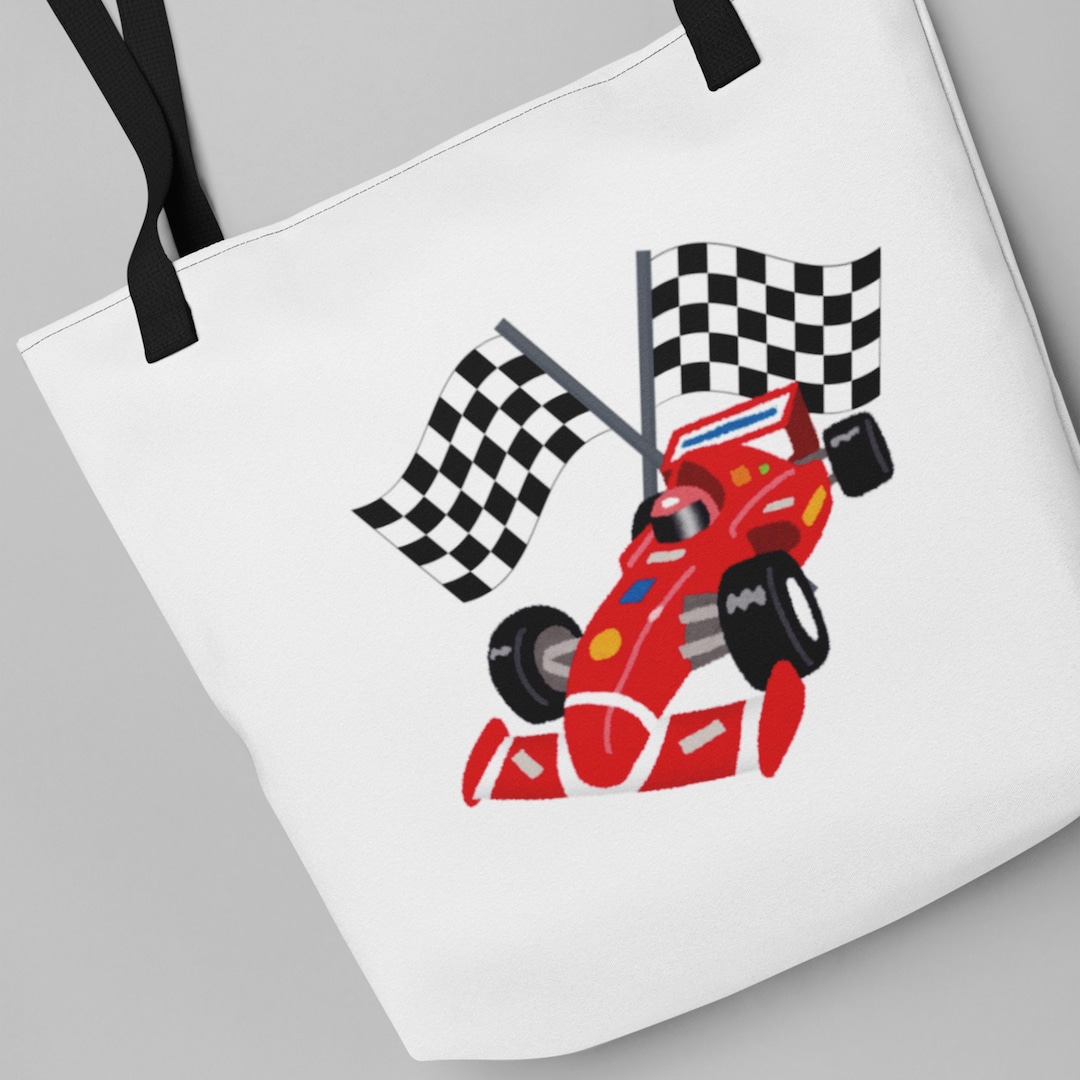 Formula One Race Car Tote Bag: F1 Racing Gift - Etsy