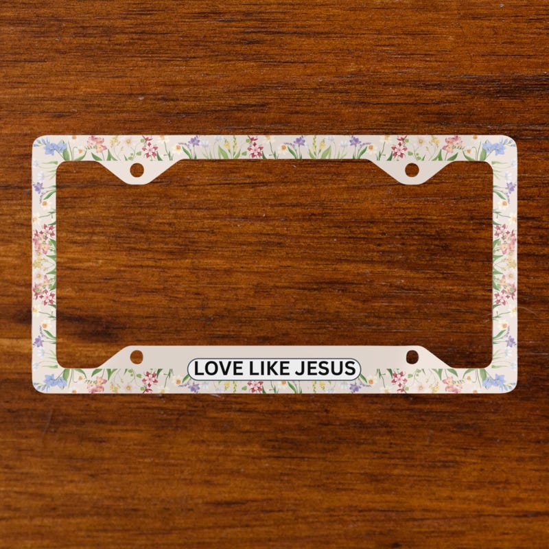 Bible License Plate - Etsy