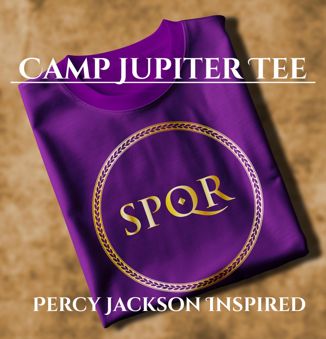 Camp Jupiter - SPQR Roman Pattern - Etsy