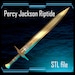 Riptide STL File: 3D Printable Sword Prop - Percy Jackson Cosplay ...