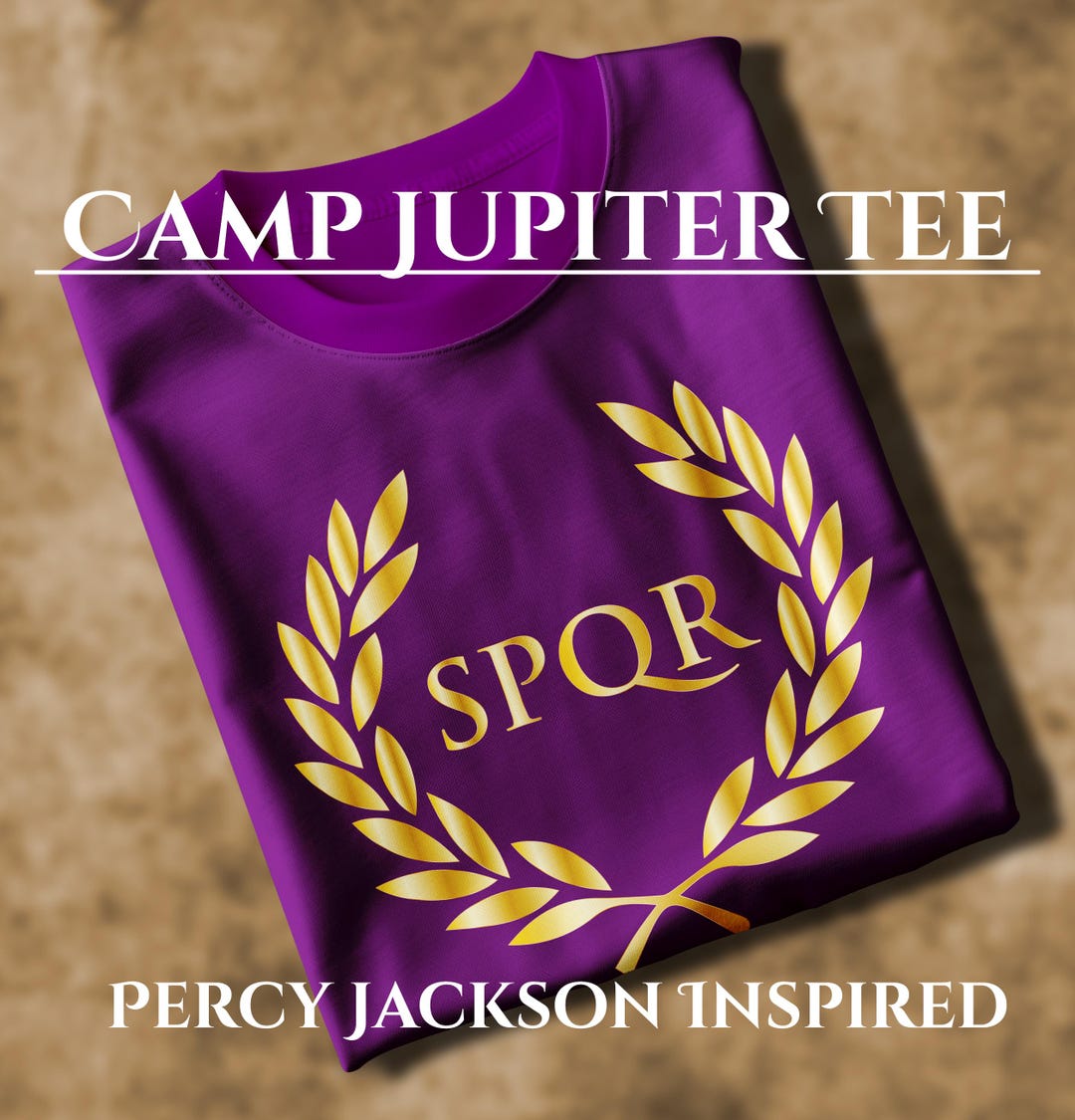 Camp Jupiter SPQR Tee — Percy Jackson Roman Demigod Shirt | Legion ...