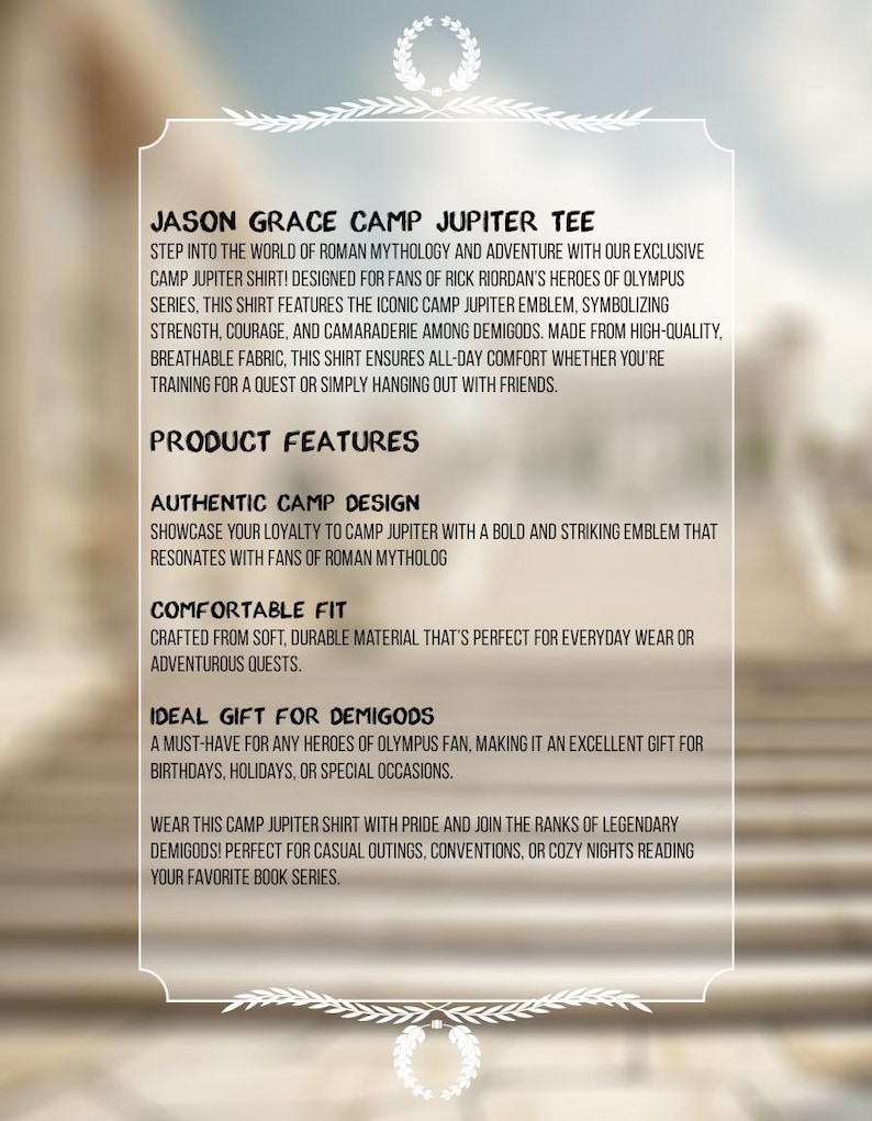 Camp Jupiter SPQR Tee — Percy Jackson Roman Demigod Shirt | Legion ...