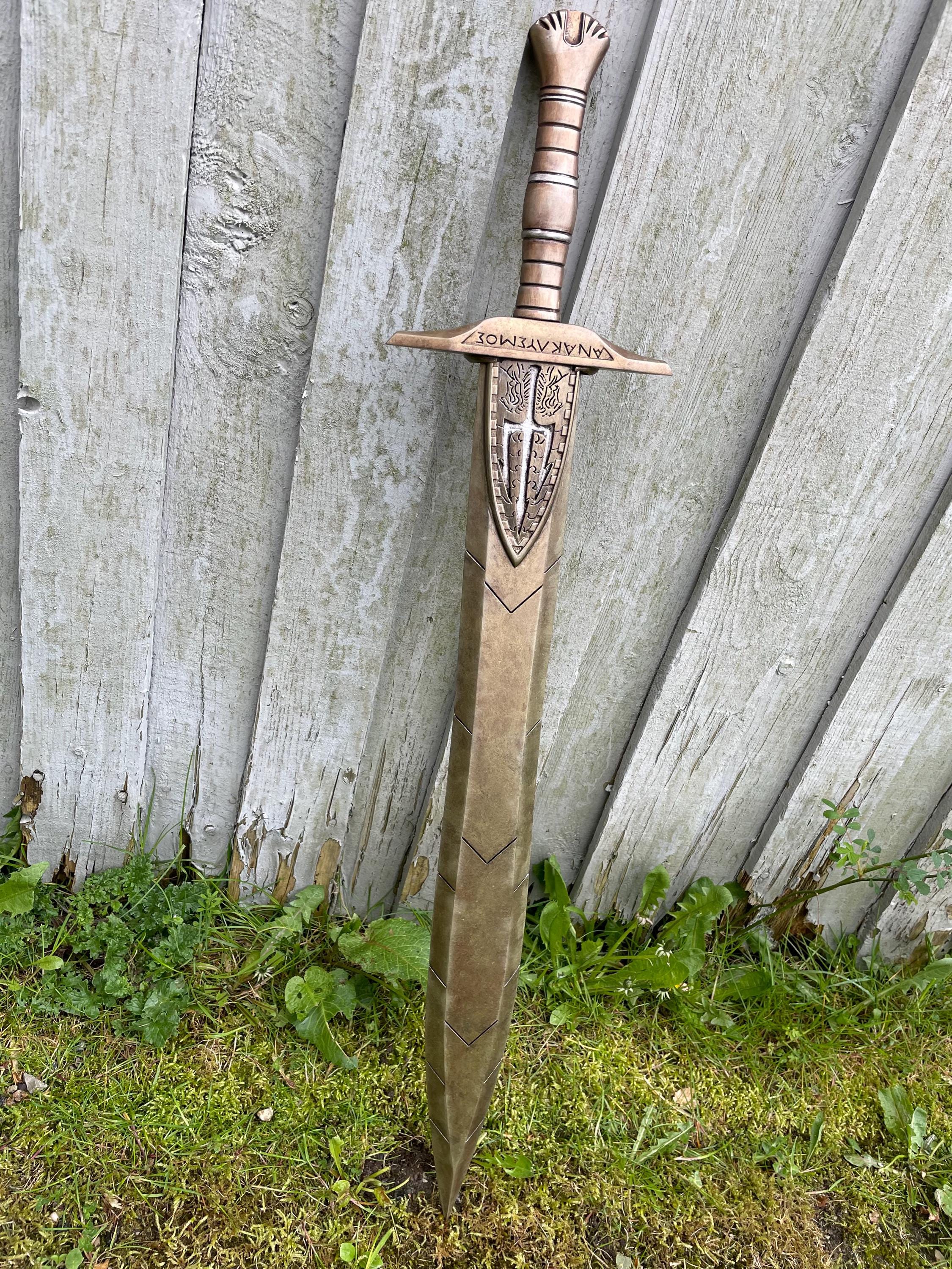 Riptide STL File: 3D Printable Sword Prop - Percy Jackson Cosplay ...