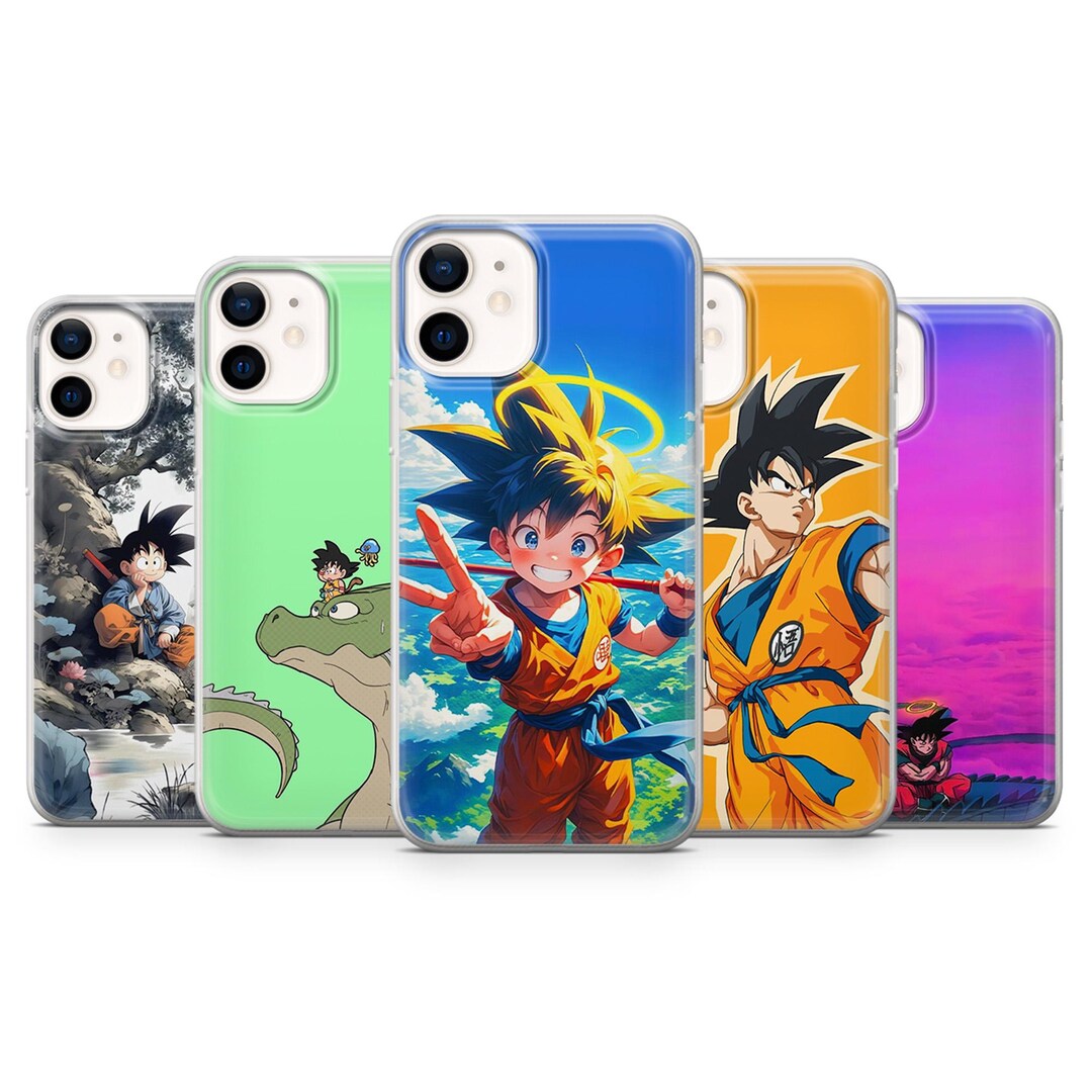 Dragon Ball Phone Case Goku DBZ Cover for iPhone 16, 15, 14, 13, 12, 11 ...