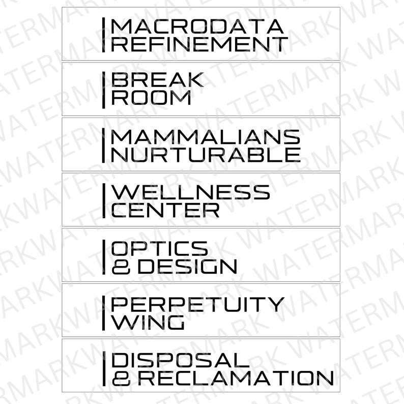 Severance Department Names, Lumon Macrodata Refinement Printable, Break ...