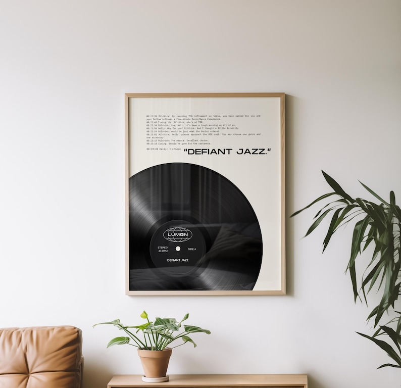 Severance Movie Poster, Mid Century Film TV Show, Minimalist Poster ...